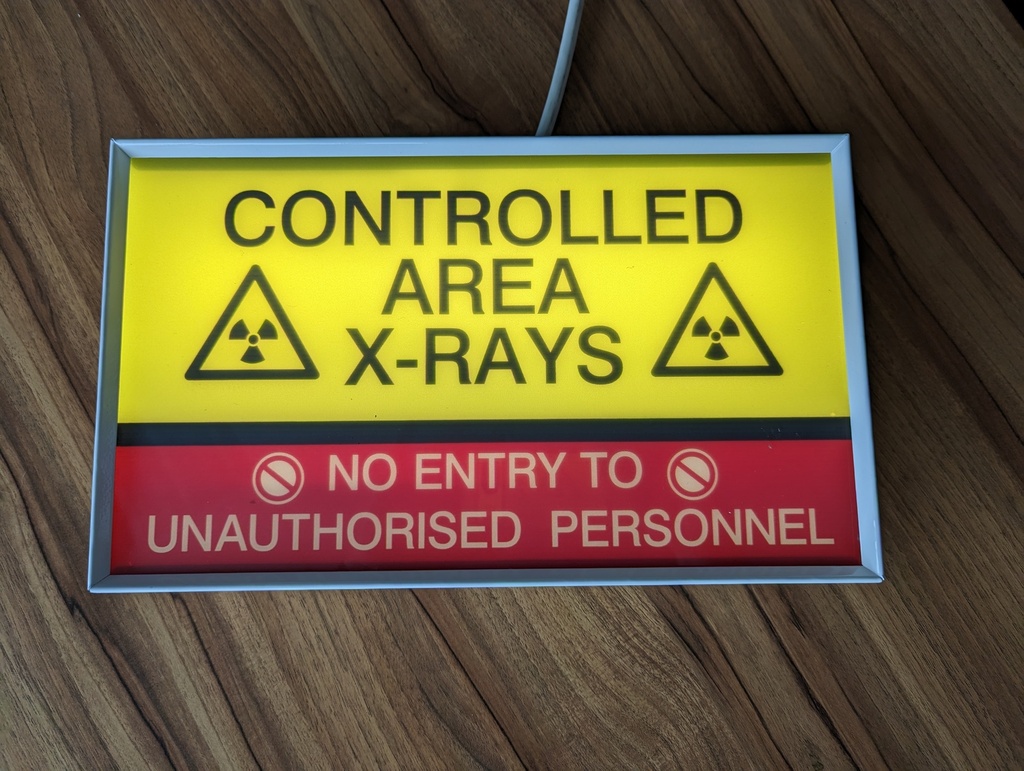 Fail-to-Safe Warning Lightbox | Rothband